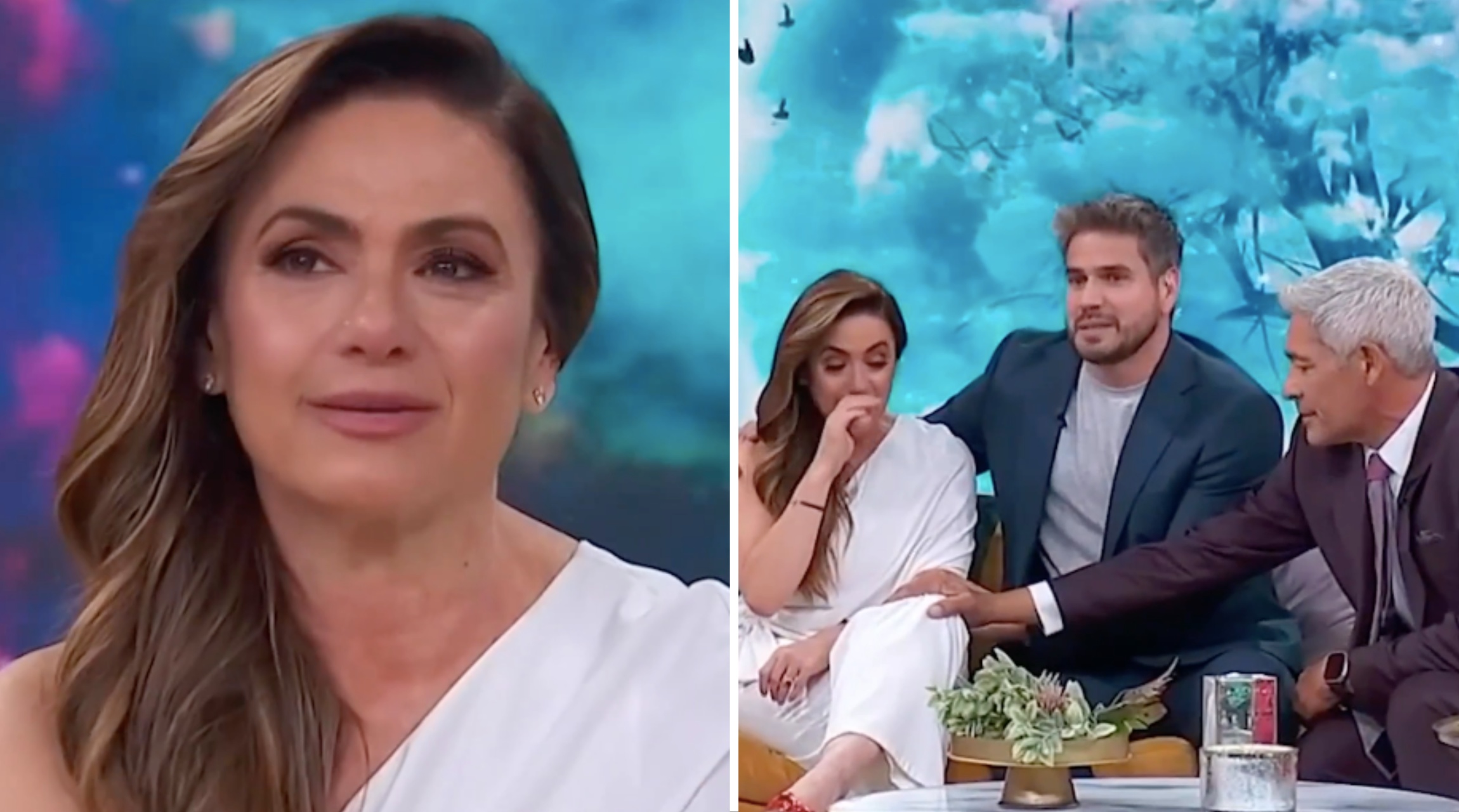 Penélope Menchaca llora en ‘Hoy Día’ tras recordar la muerte de su papá ...