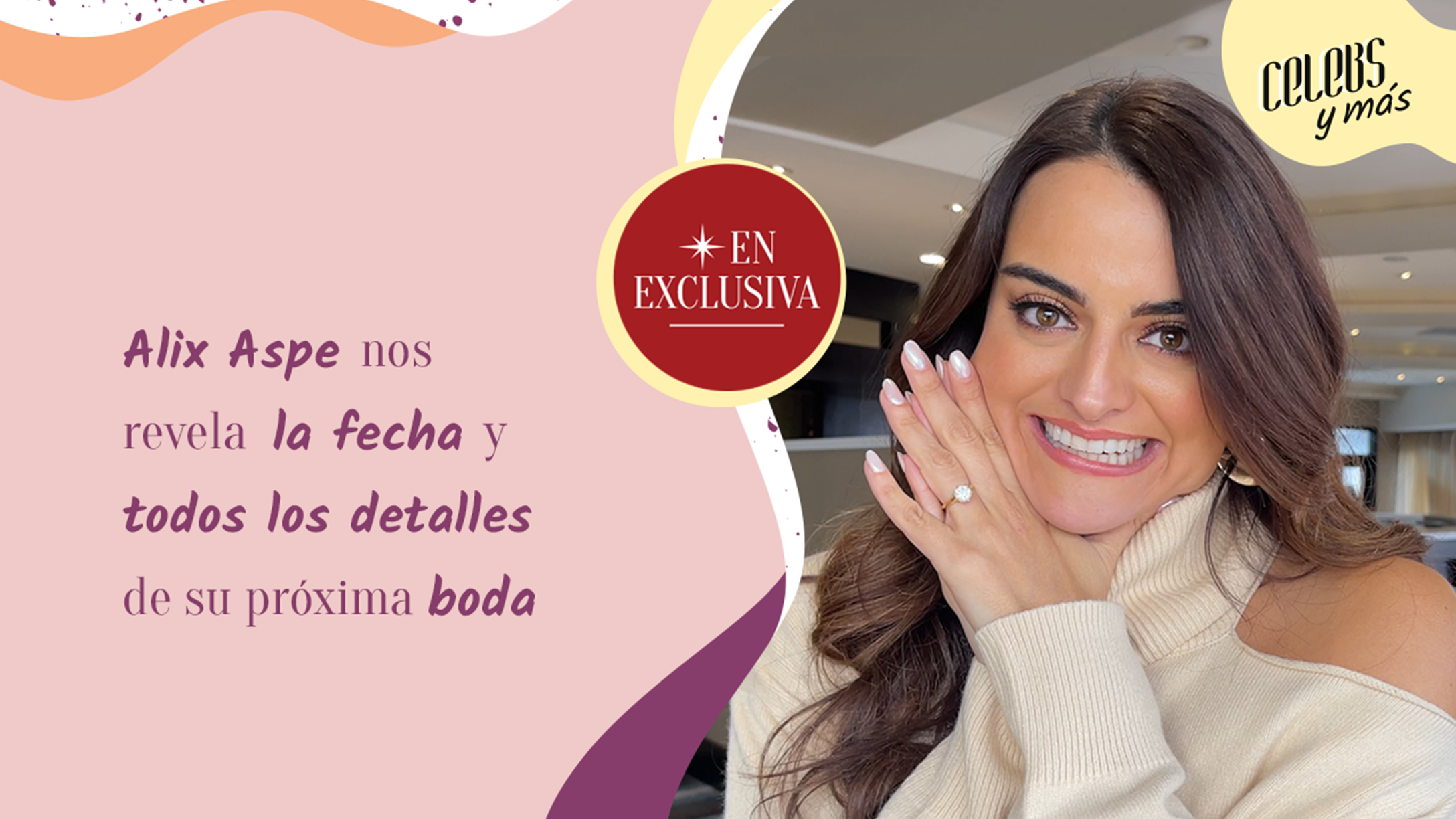 Alix Aspe nos revela la fecha y todos los detalles de su boda (Exclusiva) | MamasLatinas.com