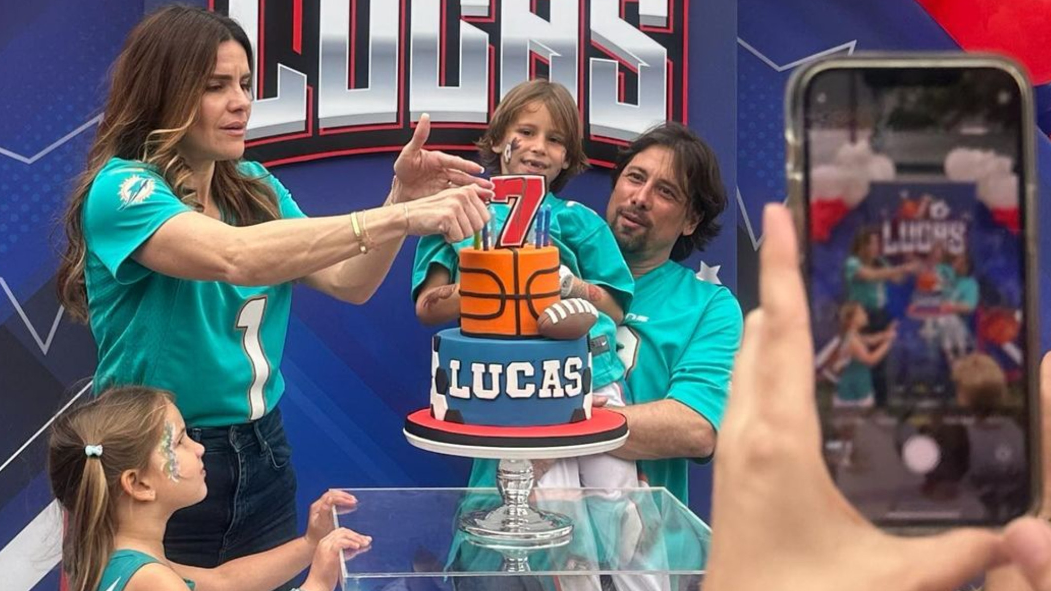 La divertida fiesta del cumpleaños 7 del hijo de Greidys Gil, al estilo ...