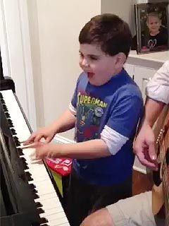 Incredible! Child with autism plays piano like Beethoven (VIDEO ...