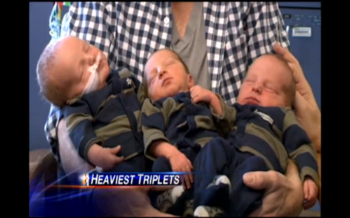 Meet the mom who gave birth to world's heaviest triplets! (VIDEO ...