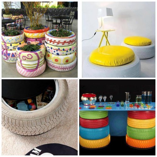 5 Ideas geniales con ruedas usadas para embellecer tu hogar (FOTOS ...
