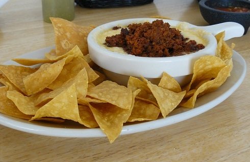 Creamy queso with chorizo will make you want to double dip ...