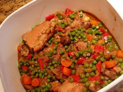 Receta de pollo arvejado que le gustará a toda la familia ...