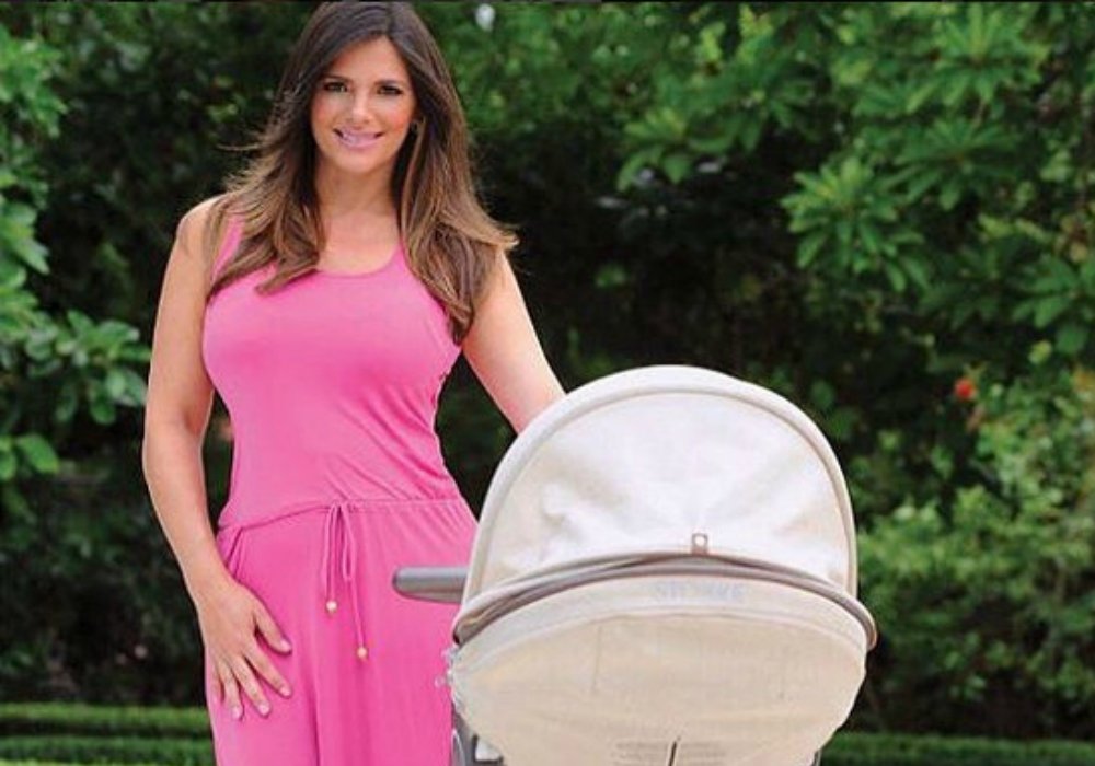 Bárbara Bermudo celebra el primer mes de su bebita Sofía Andrea (FOTOS ...