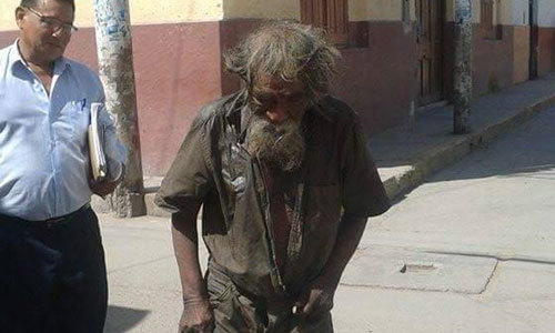 MIRA la impactante transformación de un mendigo en Perú (FOTOS ...