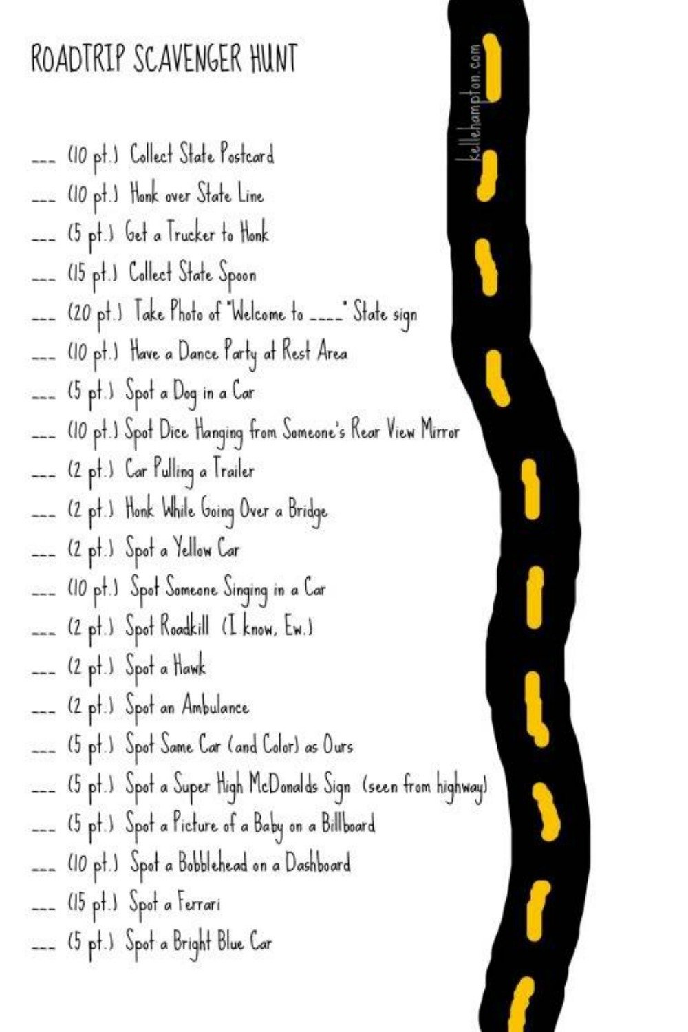 40 Fun ways to keep your kids entertained during a road trip ...