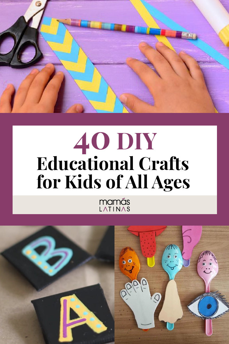 40 Educational crafts for kids of all ages | MamasLatinas.com