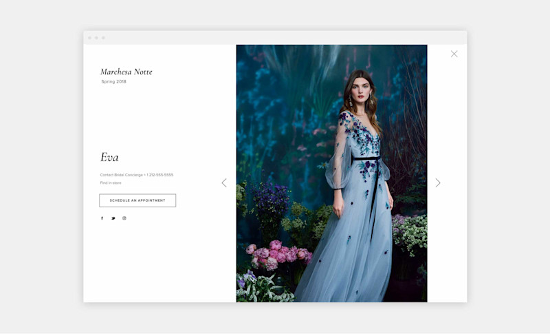 Marchesa | Shopify Plus Design & Dev | Avex Designs