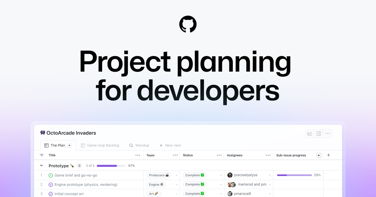 GitHub Issues · Project planning for developers · GitHub