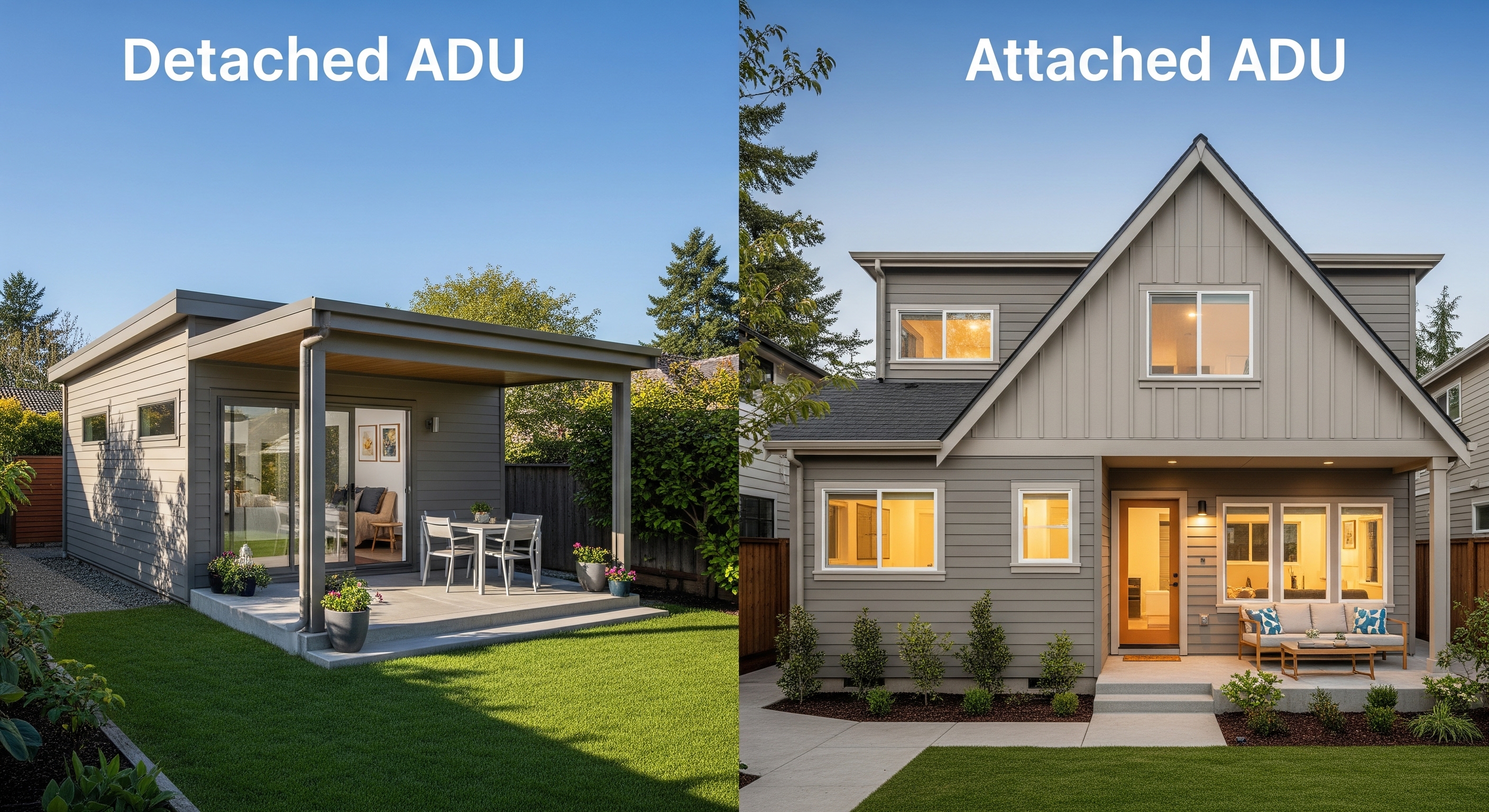 Detached vs. Attached ADUs: Which One Is Right for Property?