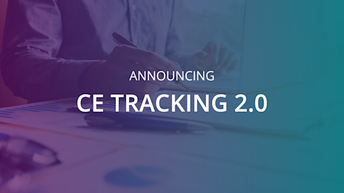 New CE Tracking 2.0 | Simplified Continuing Education Monitoring