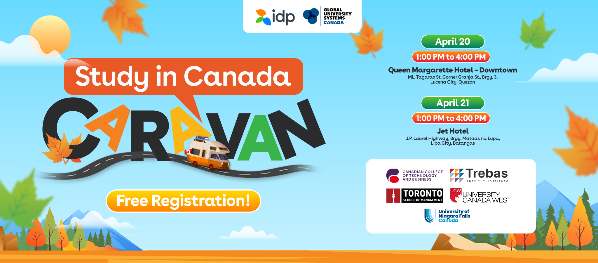 Study in Canada Caravan Ebrochure | IDP Philippines