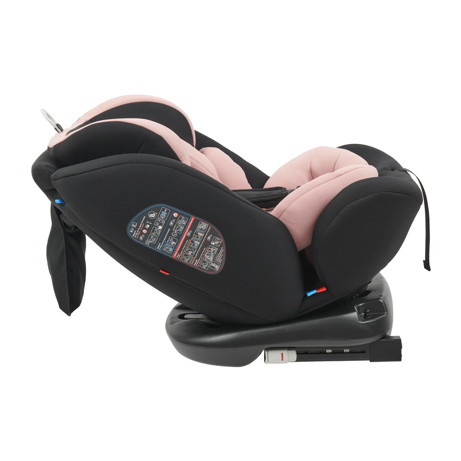 Puggle Lockton 360° Rotate Luxe Group 0+/1/2/3 Car Seat - Blush Pink (0 ...