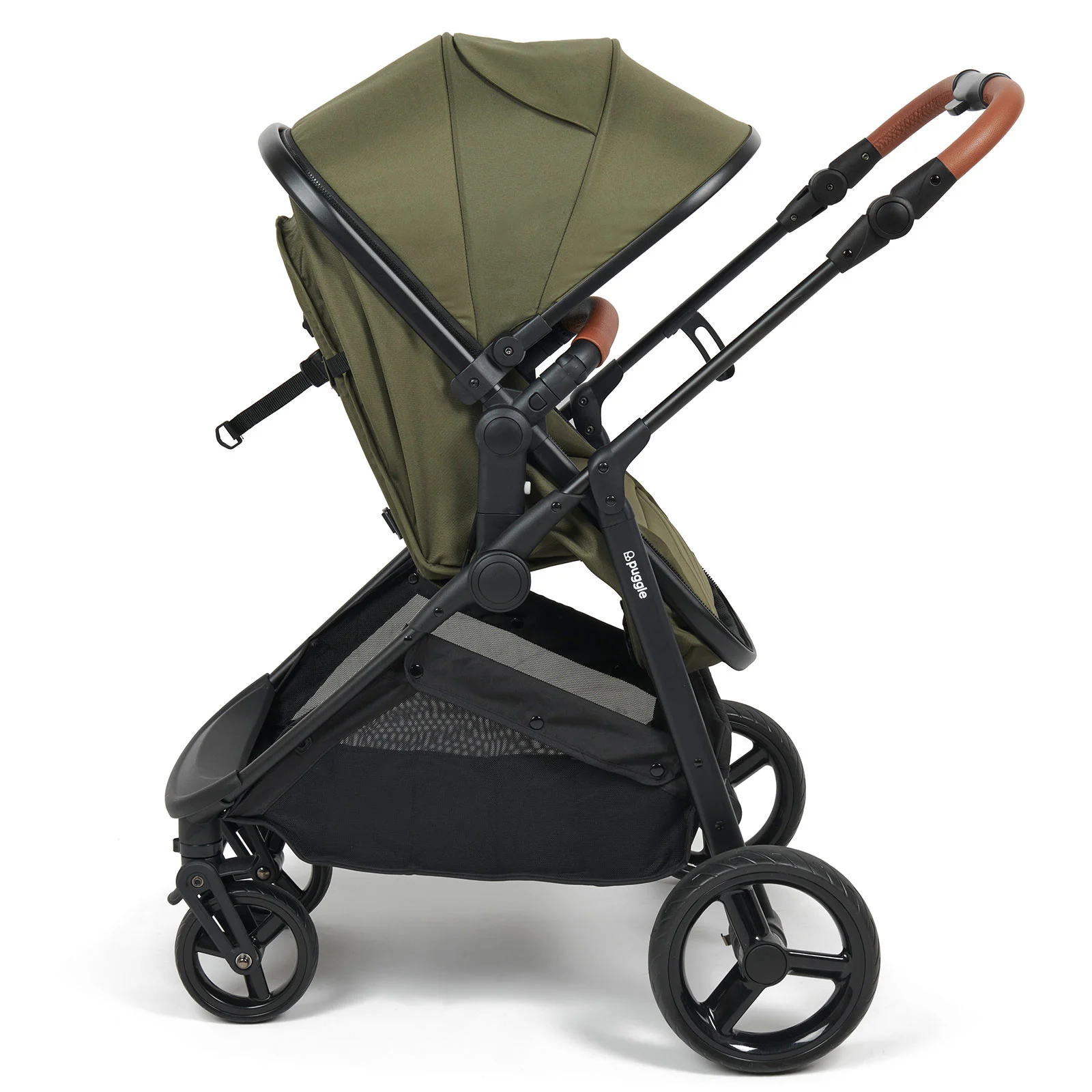 Puggle Monaco XT 2-in-1 Pushchair with Rain Cover - Forest Green | The ...