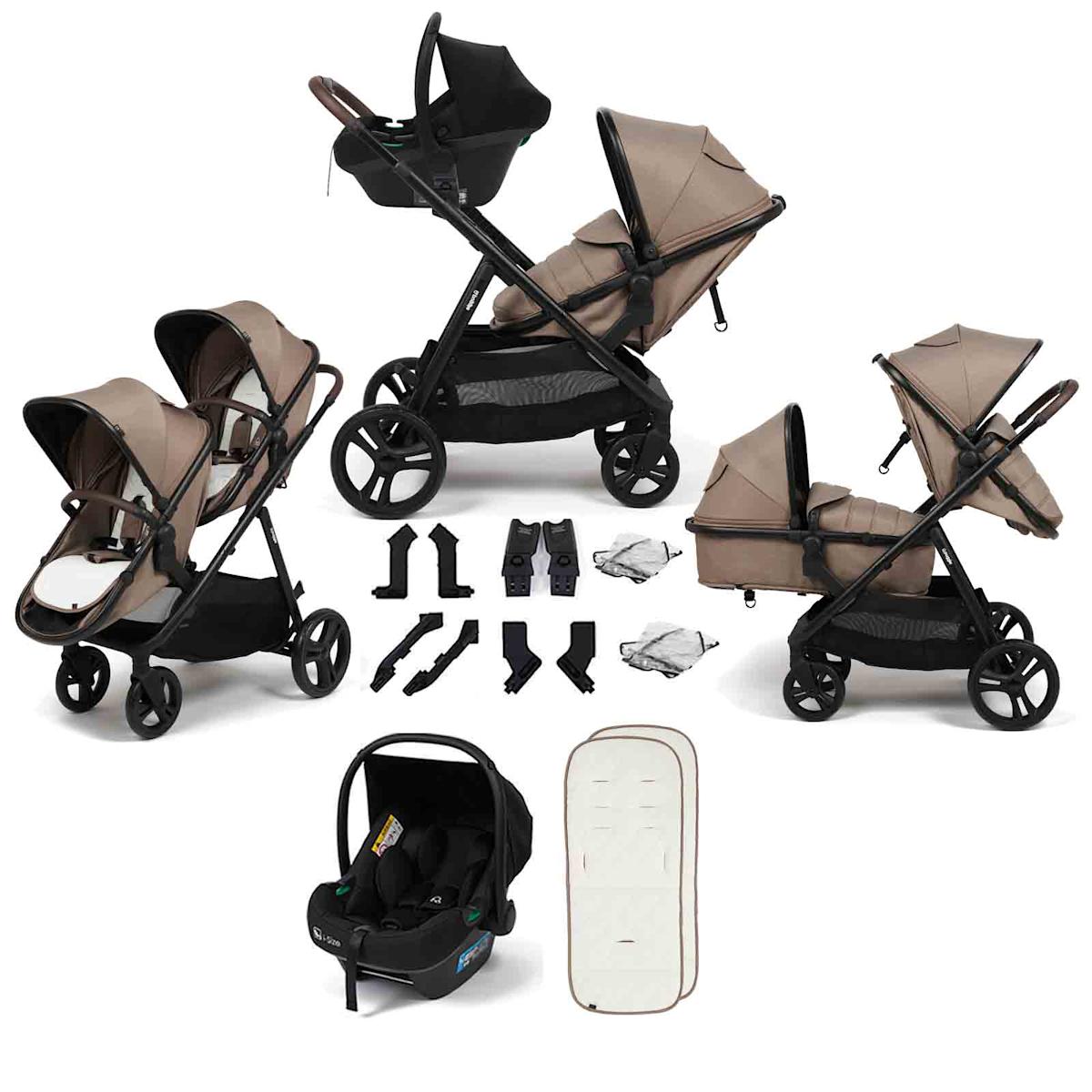 Puggle Memphis Duo Travel System i-Size Bundle – Truffle | The Nursery ...