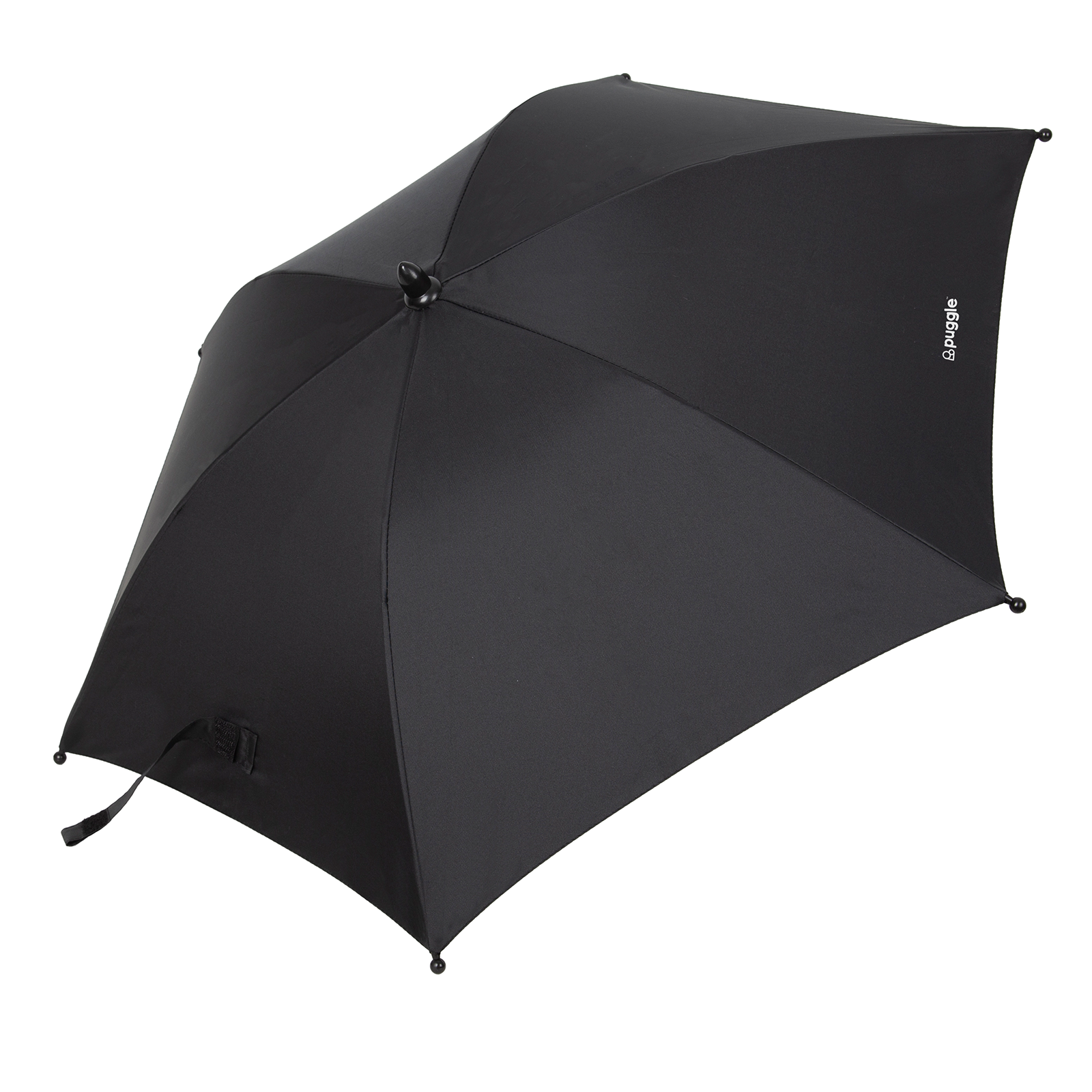 Puggle Universal Pushchair Sun Parasol - Black | The Nursery Store