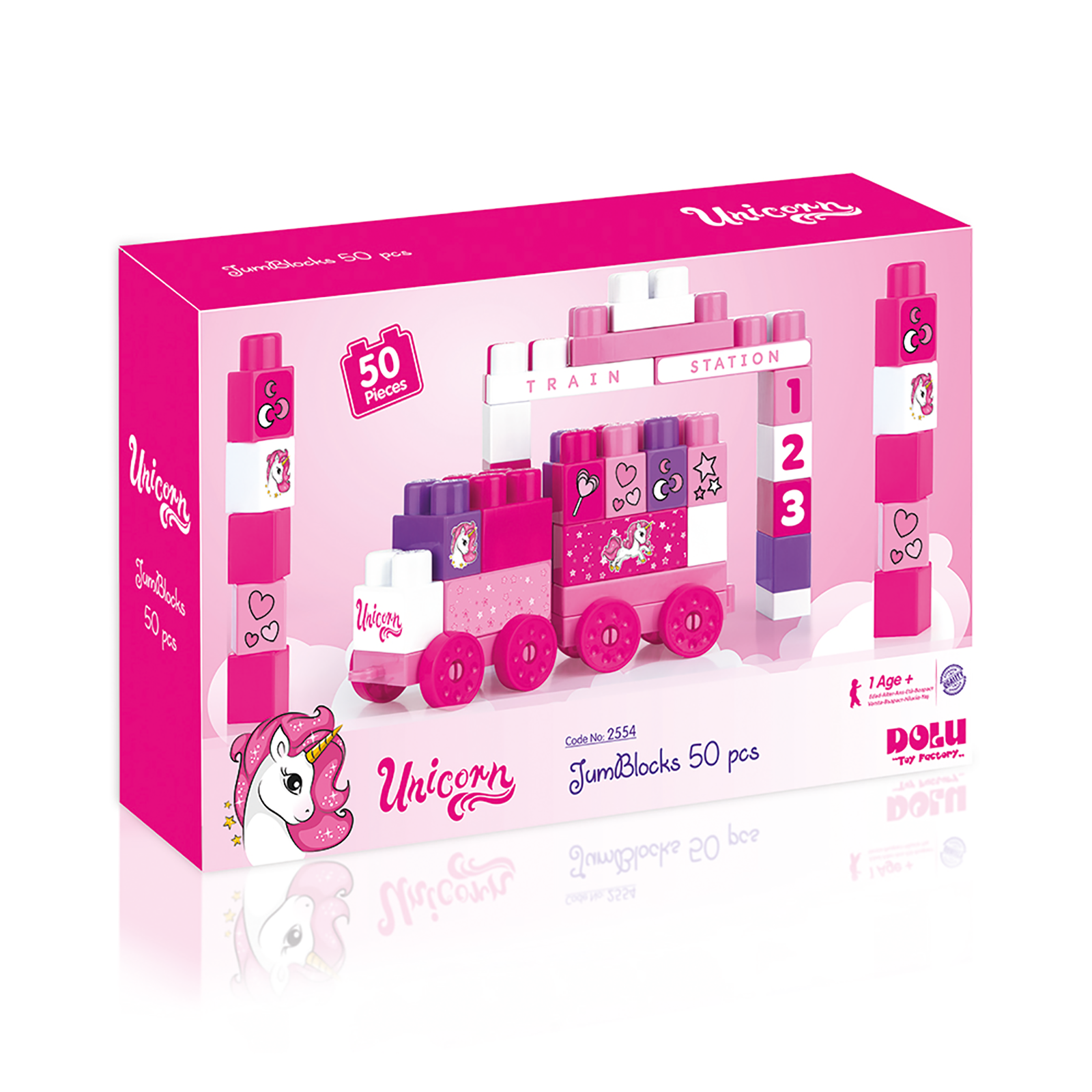 Unicorn Toy Train Sets