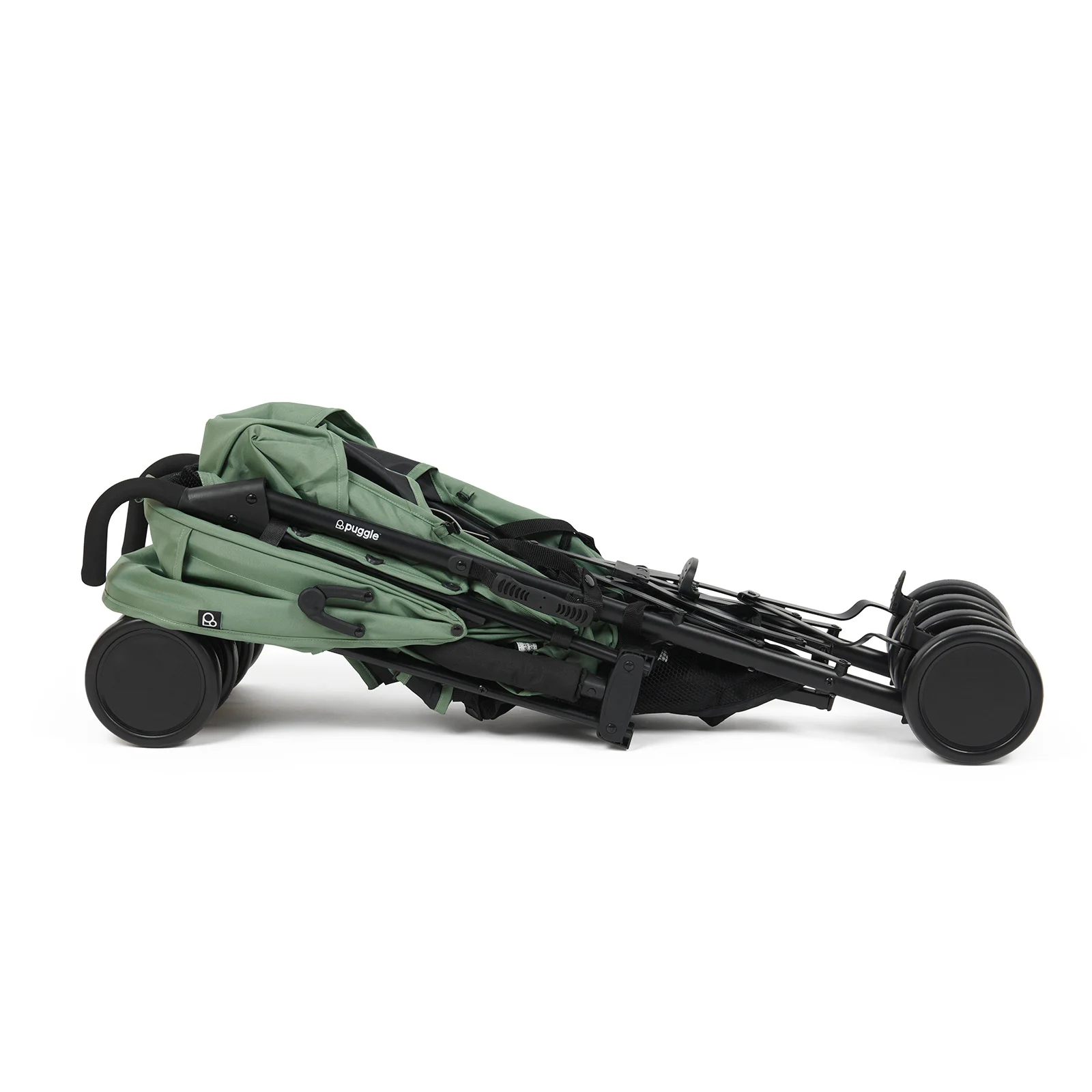 Puggle Litemax Pushchair with Rain Cover & Cup Holder - Sage Green ...