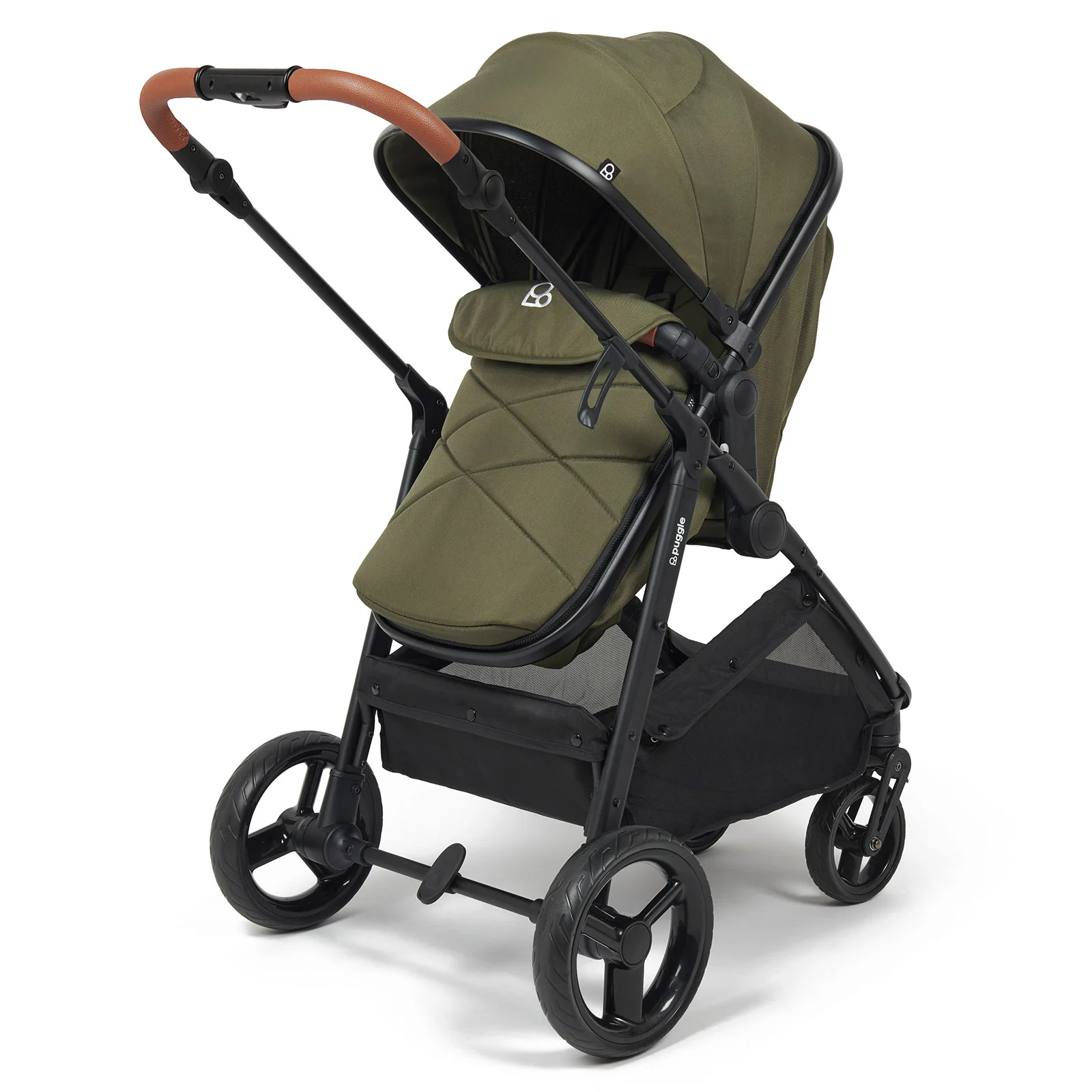 Puggle Monaco XT Travel System Bundle – Green | The Nursery Store