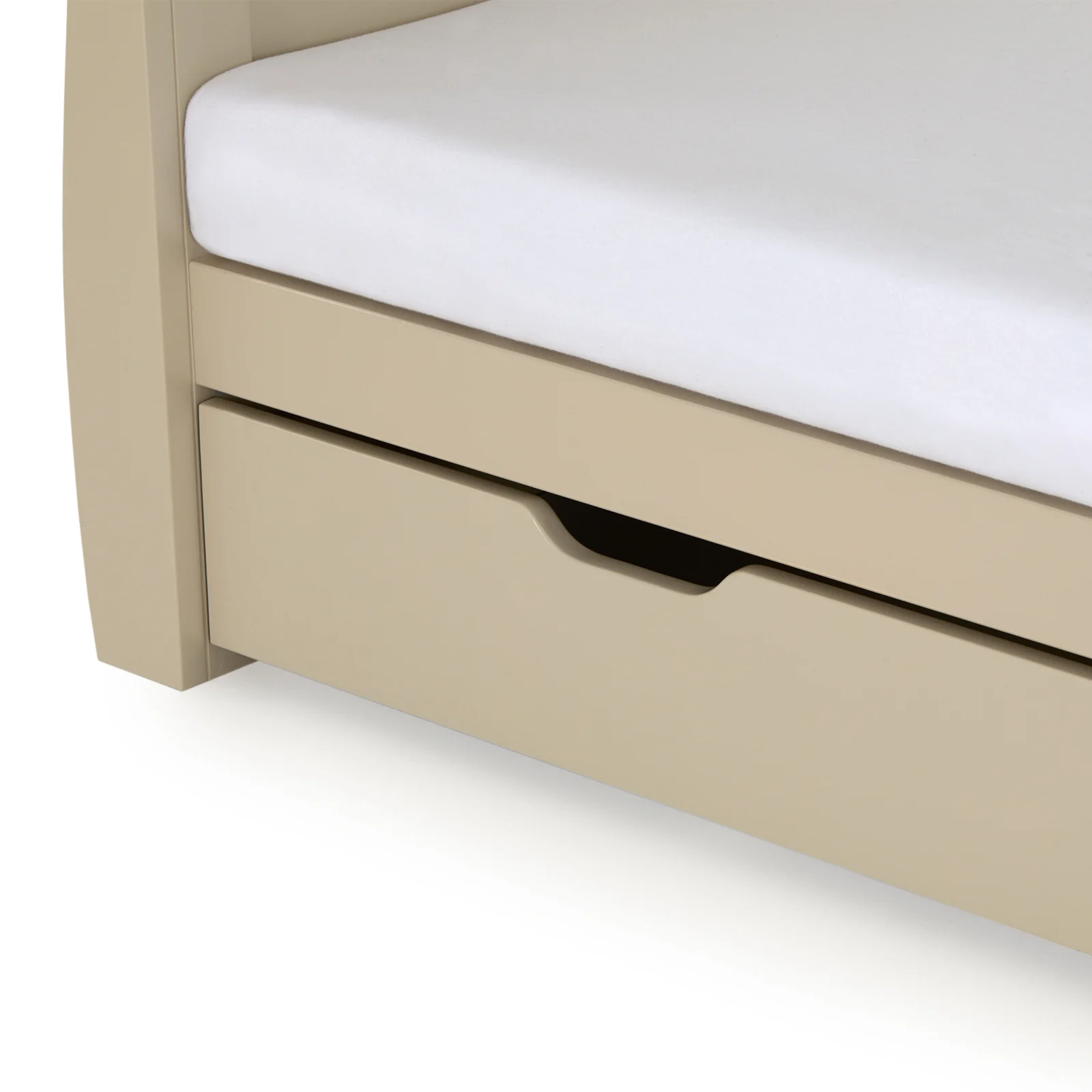 Puggle Prestbury 4-Piece Cot Bed with Drawer, Dresser Changer ...