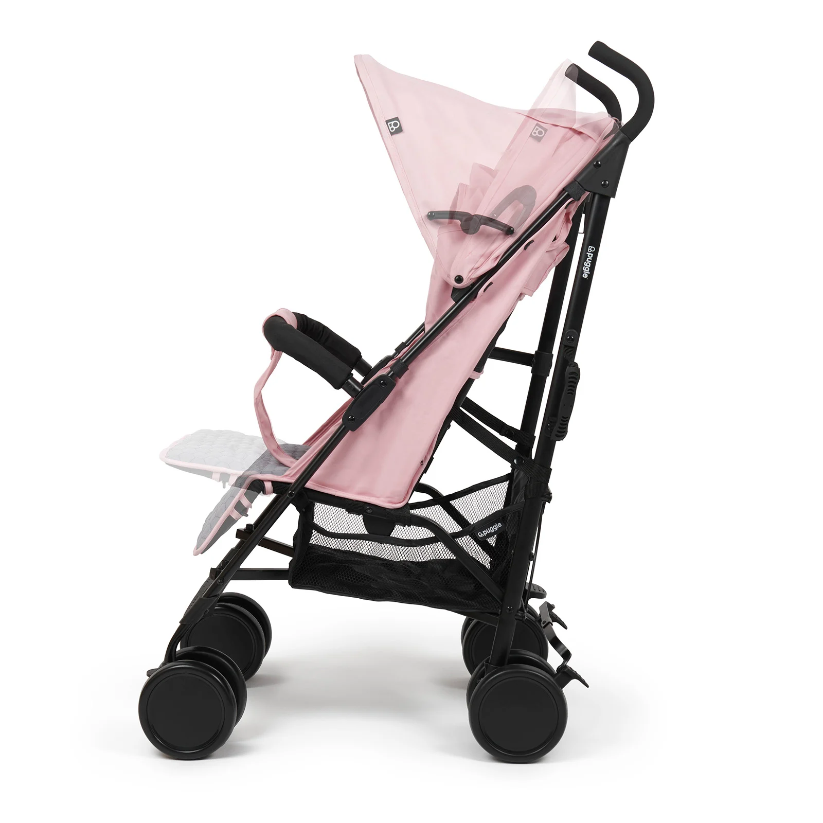 Puggle Litemax Pushchair with Rain Cover & Cup Holder - Vintage Pink ...