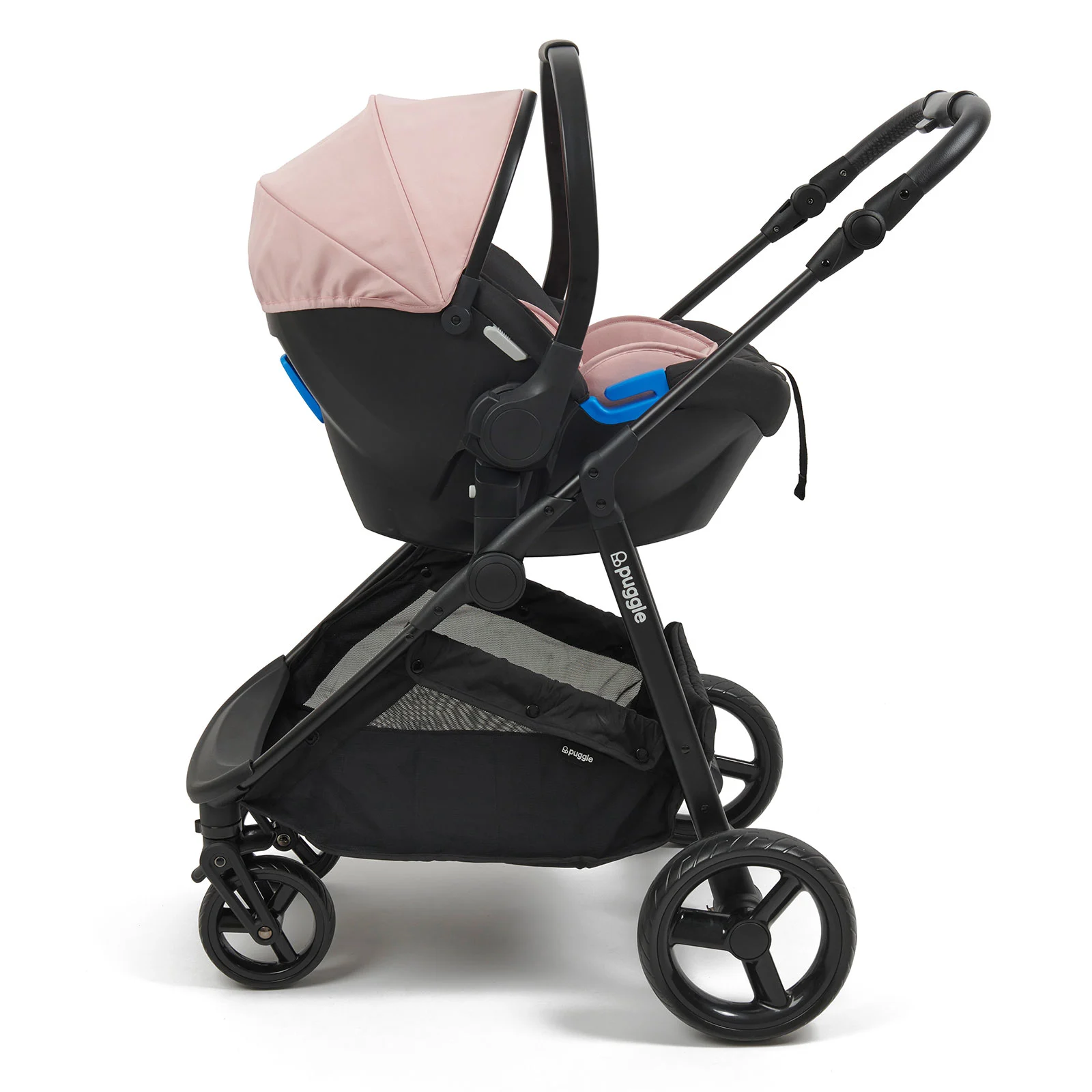Puggle Monaco XT 2-in-1 Pushchair With Adjustable Handle Travel System ...