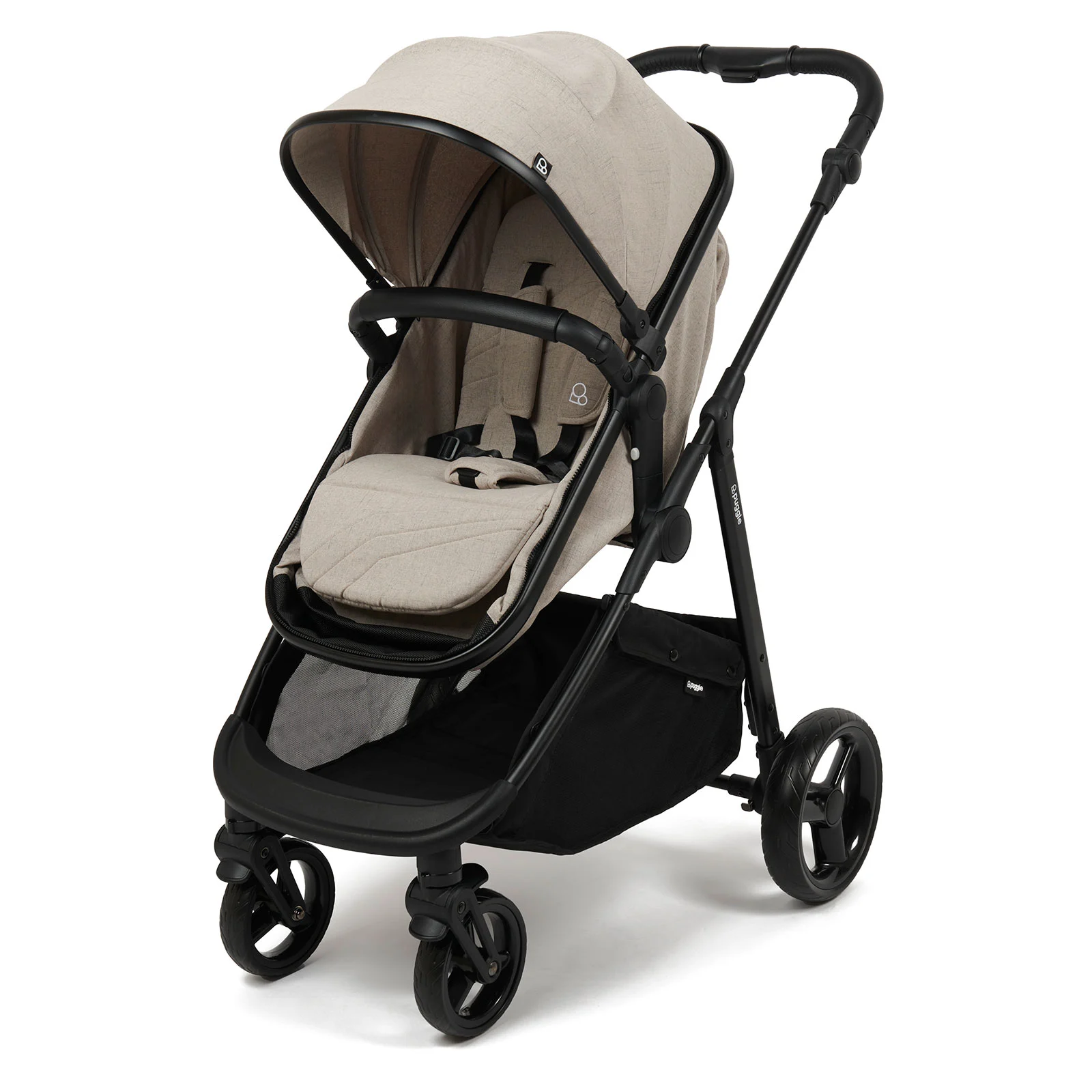 Puggle Monaco XT 2-in-1 Pushchair With Adjustable Handle Travel System ...