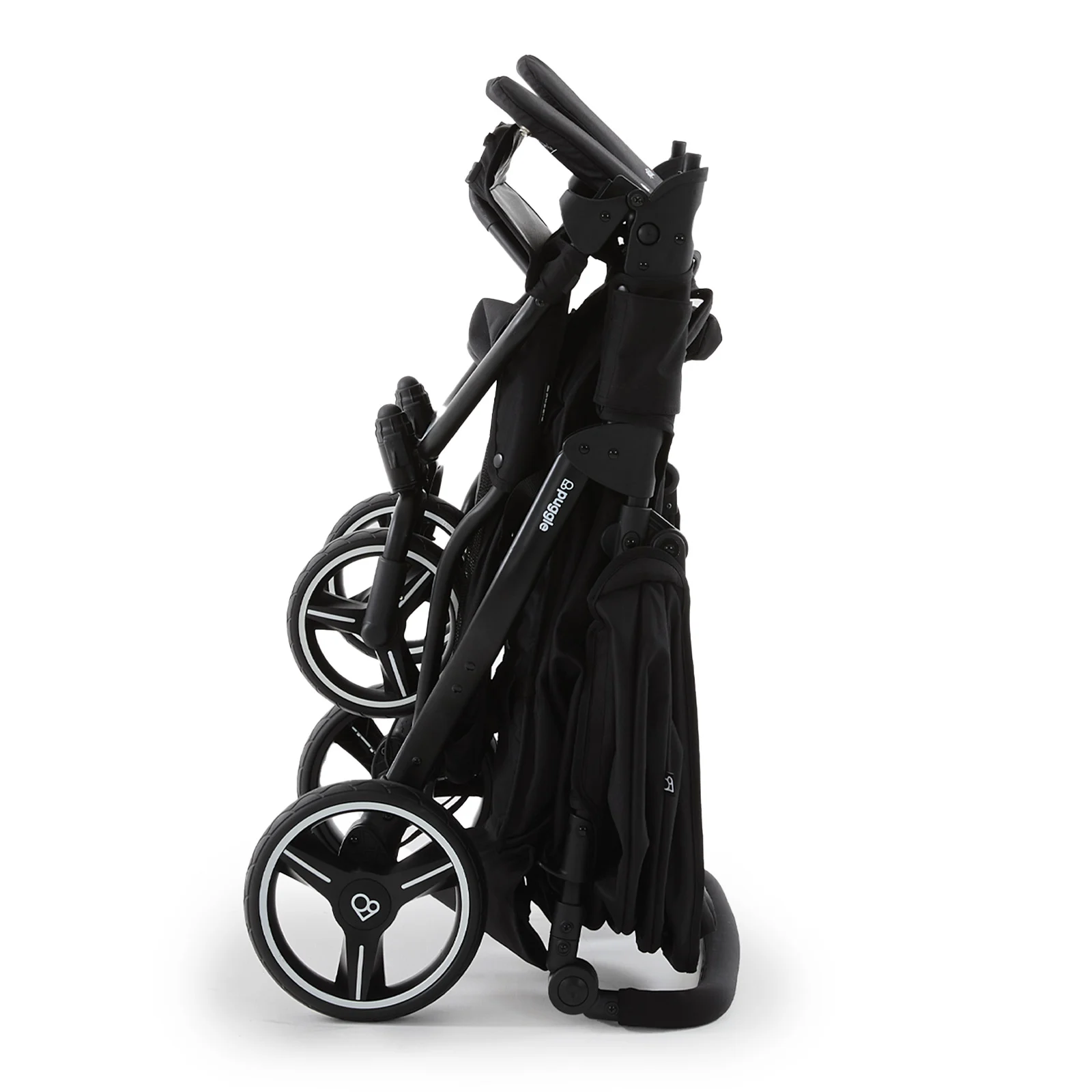 Puggle Slimline Twin Duo Travel System with Safe Fit i-Size R129 Car ...