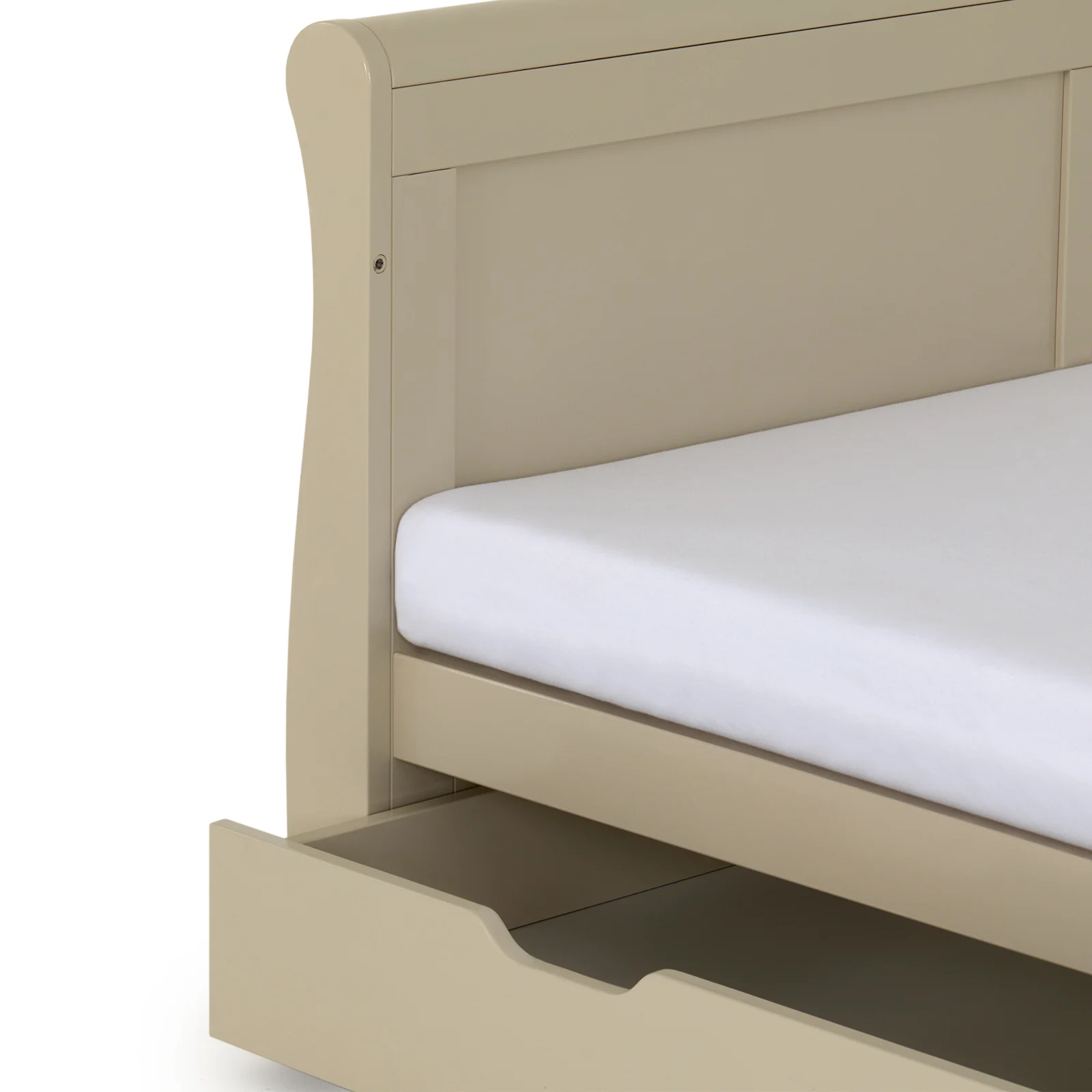 Puggle Prestbury 4-Piece Cot Bed with Drawer, Dresser Changer ...