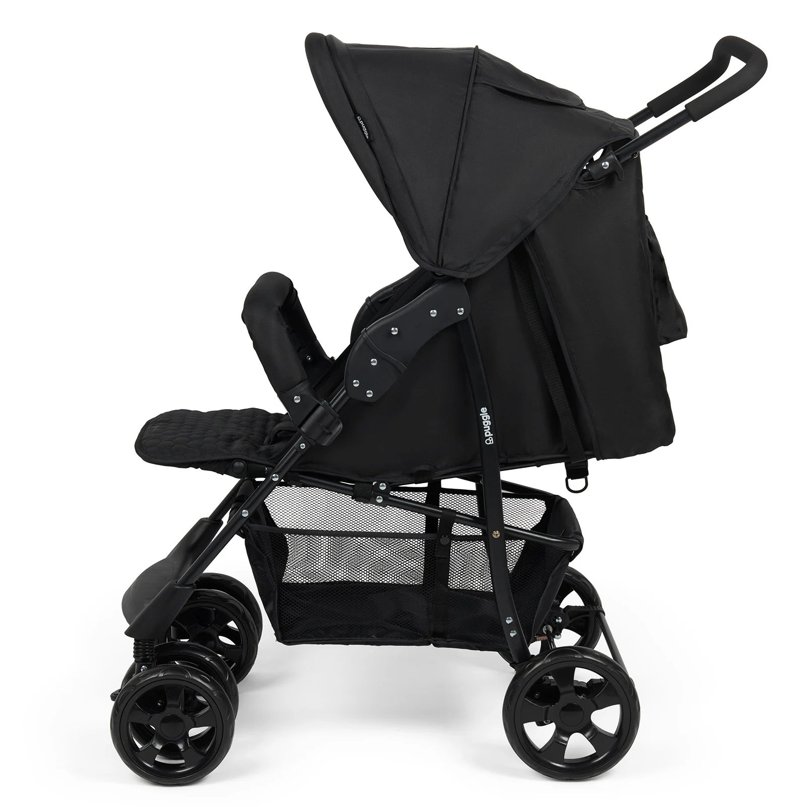 Puggle Lowton Luxe 2-in-1 Travel System with Rain Cover - Storm Black ...