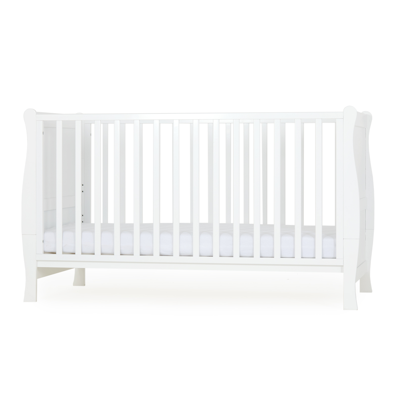 White sleigh cot bed store
