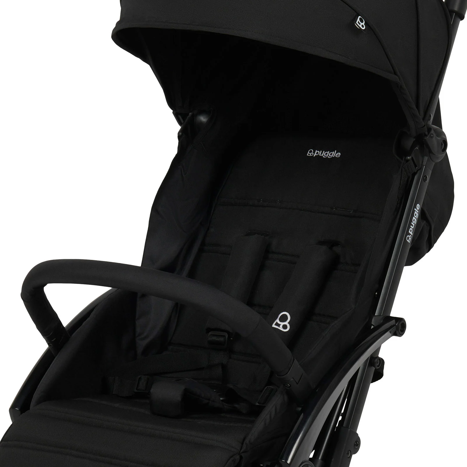 Puggle Seattle Fold & Go Compact Pushchair - Midnight Black | The ...