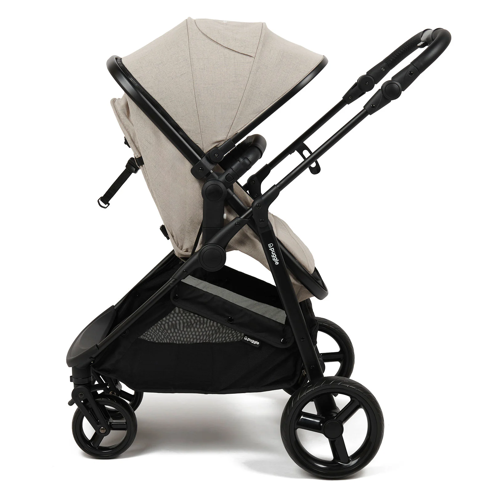 Puggle Monaco XT 2-in-1 Pushchair With Adjustable Handle Travel System ...