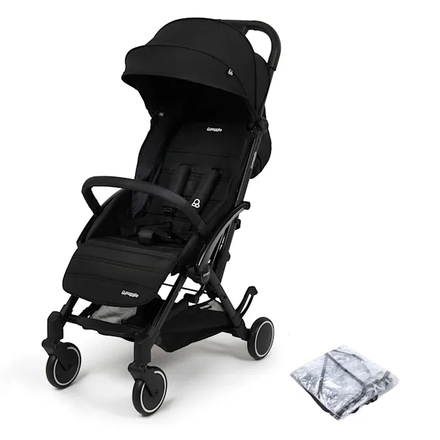 Puggle City Travel Compact Fold Stroller with Rain Cover & Honeycomb ...