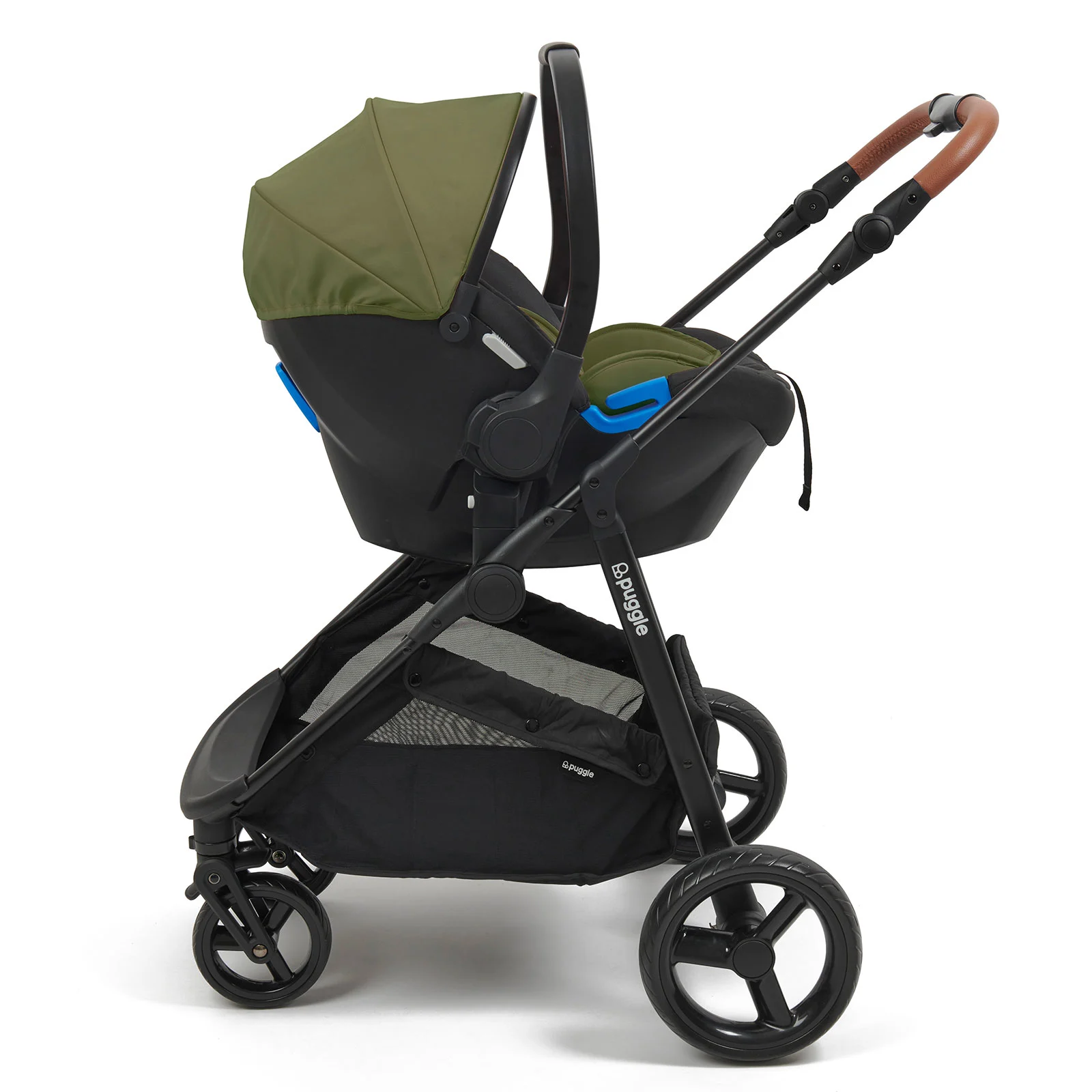 Puggle Monaco XT 2-in-1 Pushchair With Adjustable Handle Travel System ...