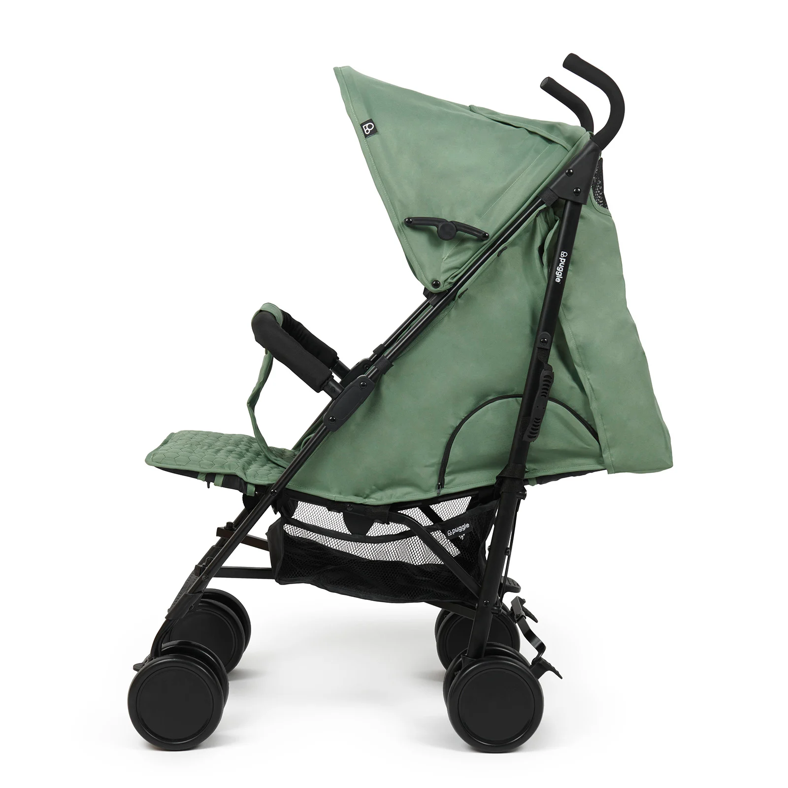 Puggle Litemax Pushchair with Rain Cover & Cup Holder - Sage Green ...