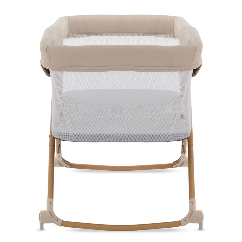 Puggle Sleepy XL Bedside Crib with Bag – Cashmere | The Nursery Store