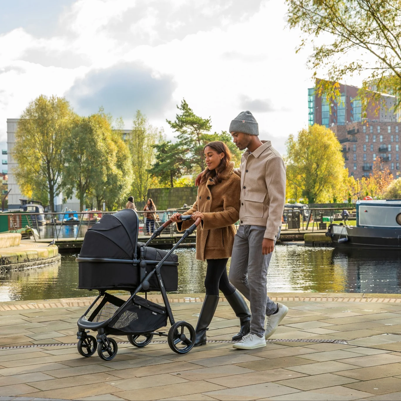 Puggle Monaco XT 2-in-1 Pushchair Travel System with Footmuff & Bag ...