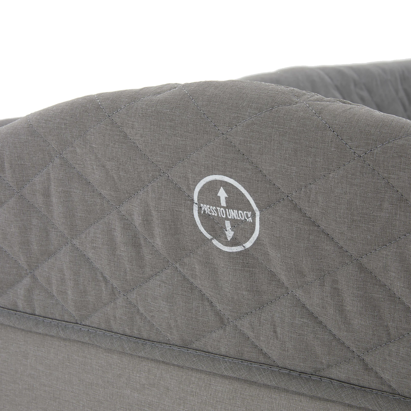 Puggle Easy Fold Luxe 3-In-1 Travel Cot & Playpen - Plush Grey | The ...