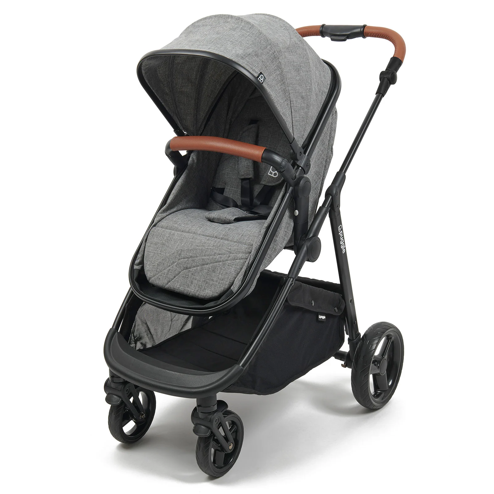 Puggle Monaco XT Travel System ISOFIX – Grey | The Nursery Store