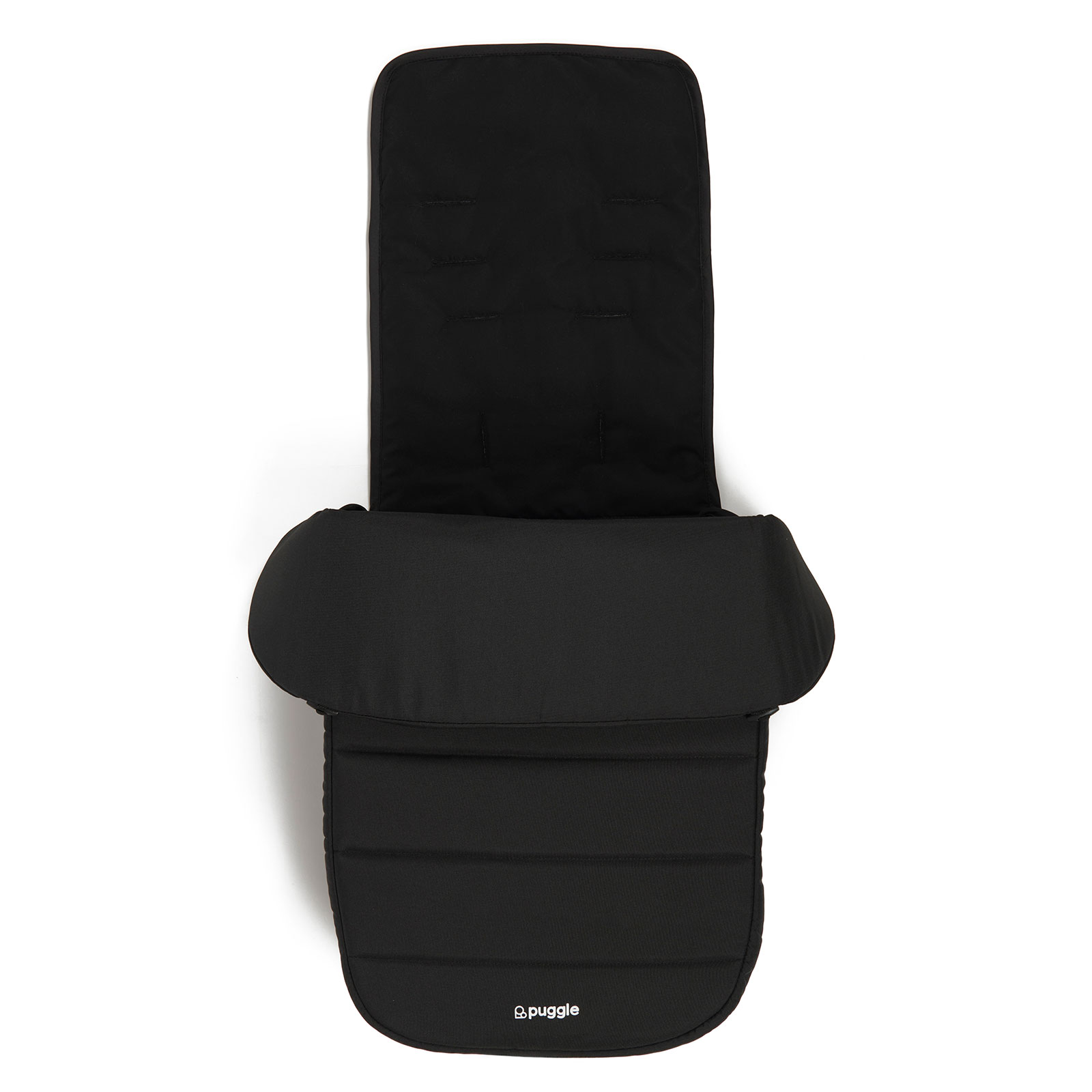 Puggle Monaco Universal Pushchair Footmuff - Storm Black | The Nursery ...
