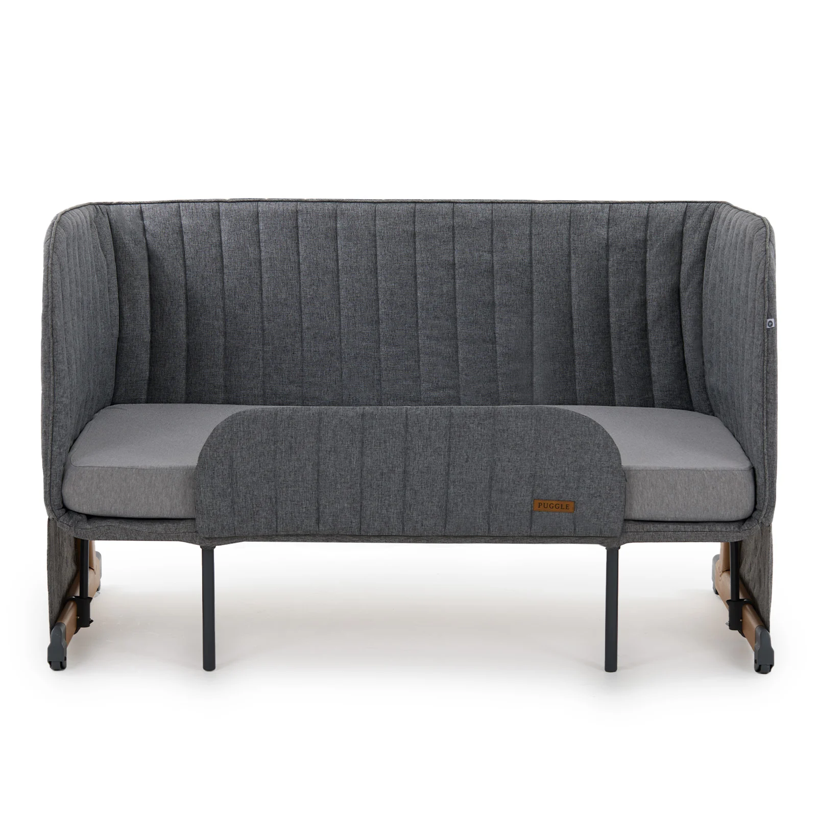 Puggle 4-in-1 Dreamy Sleeper Bedside Crib, Playpen, Toddler Bed & Sofa ...