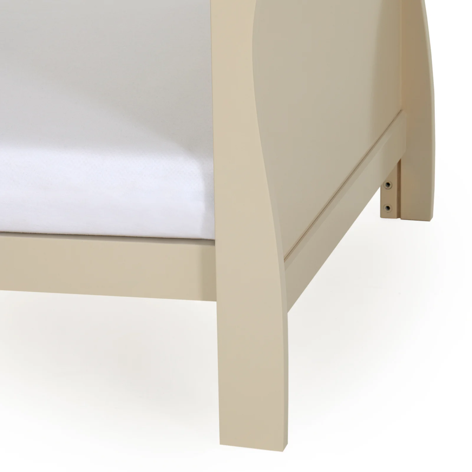 Puggle Alderley Cot Bed with Dresser Changer, Wardrobe & Deluxe Eco ...