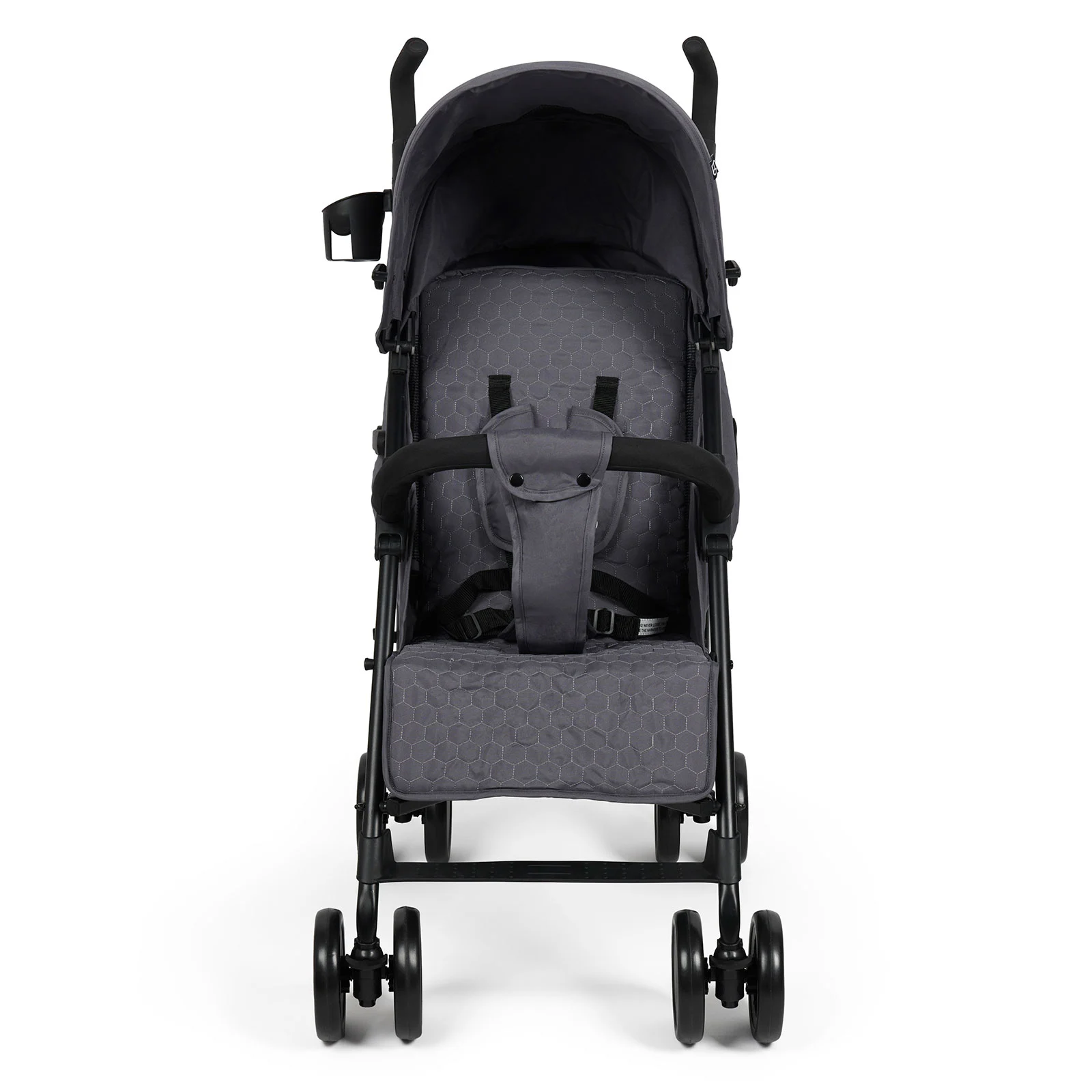 Puggle Litemax Pushchair with Rain Cover & Cup Holder - Slate Grey ...