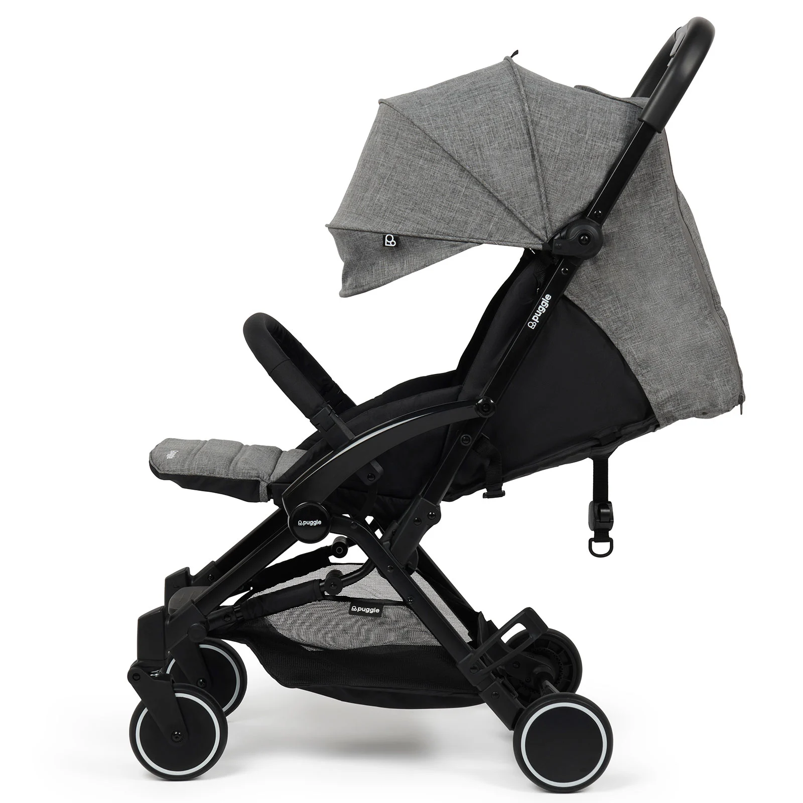 Puggle Seattle Fold & Go Compact Pushchair - Graphite Grey | The ...