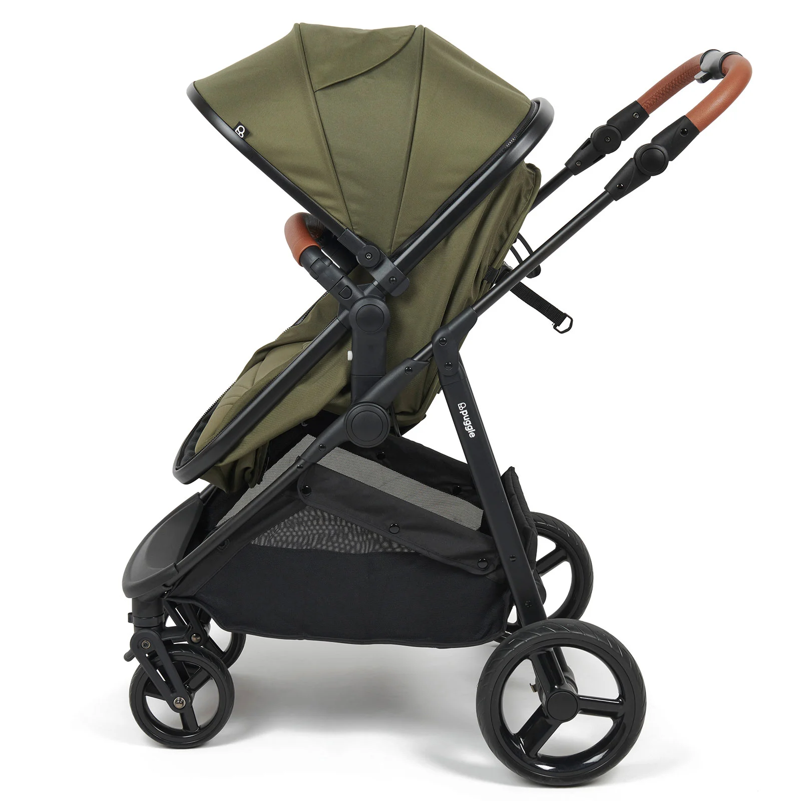 Puggle Monaco XT 2-in-1 Pushchair with Rain Cover - Forest Green | The ...