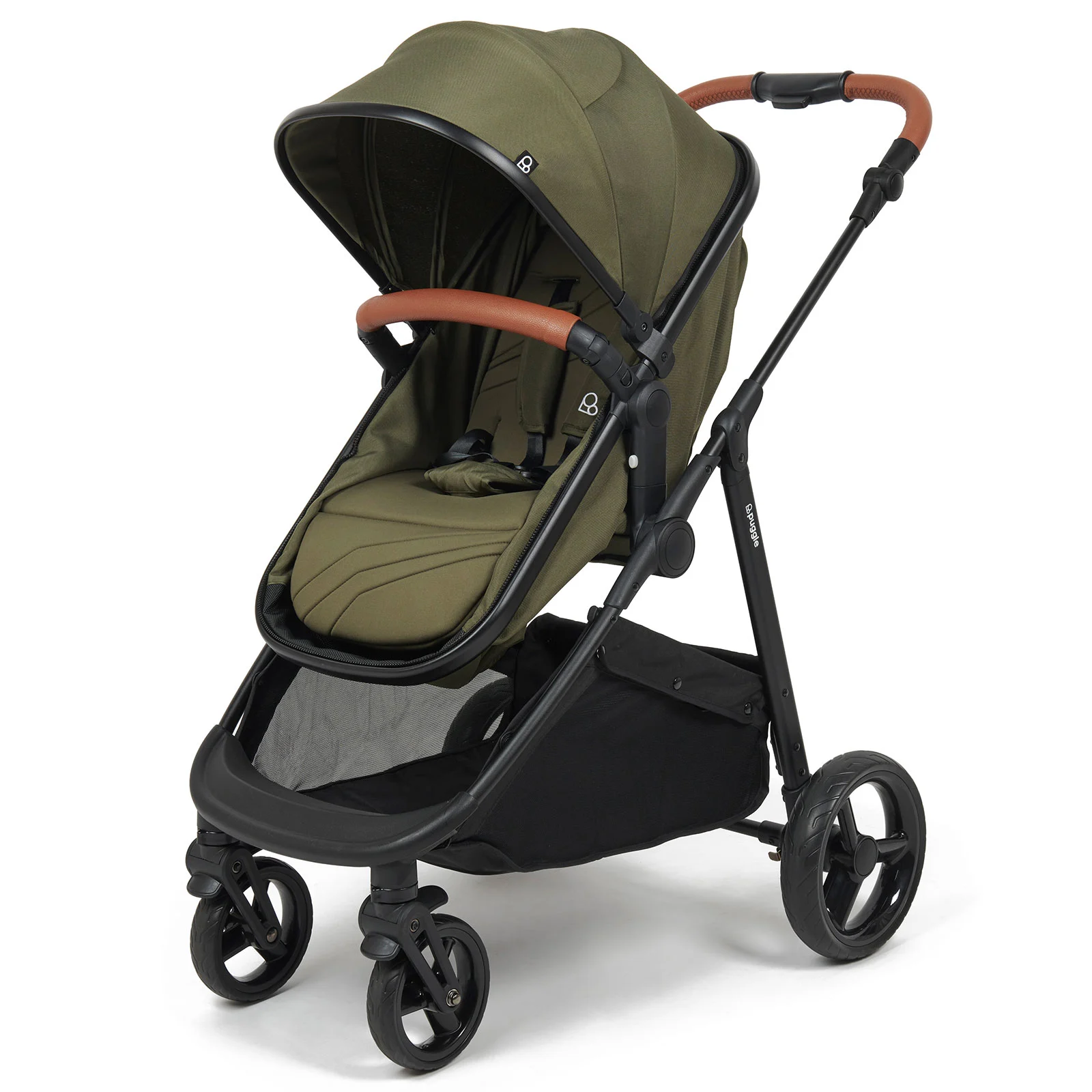 Puggle Monaco XT 2-in-1 Pushchair with Rain Cover - Forest Green | The ...