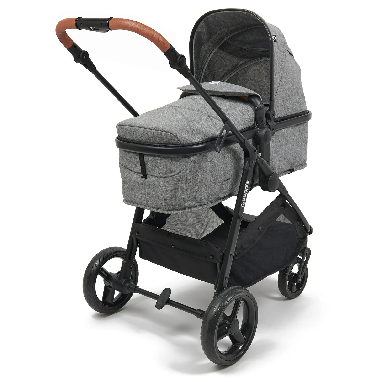 Puggle Monaco XT Travel System ISOFIX – Grey | The Nursery Store