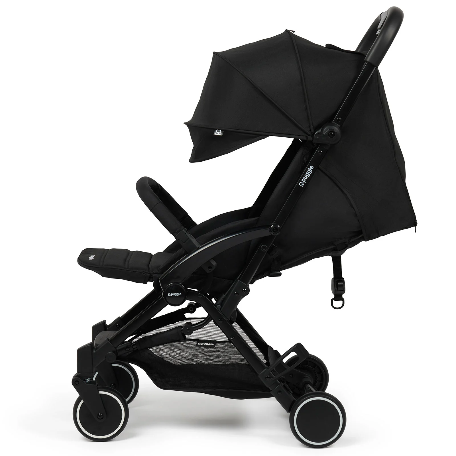 Puggle Seattle Fold & Go Compact Pushchair - Midnight Black | The ...